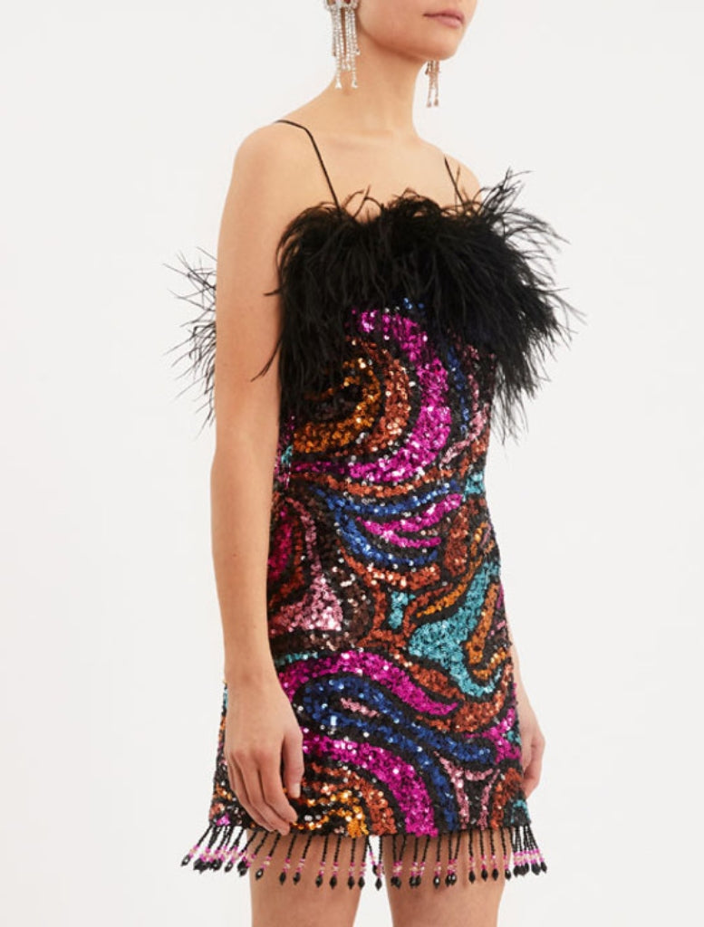 Kiki Mini Dress - Multi – Mariko Boutique Kiki Mini Dress - Multi – Mariko Boutique