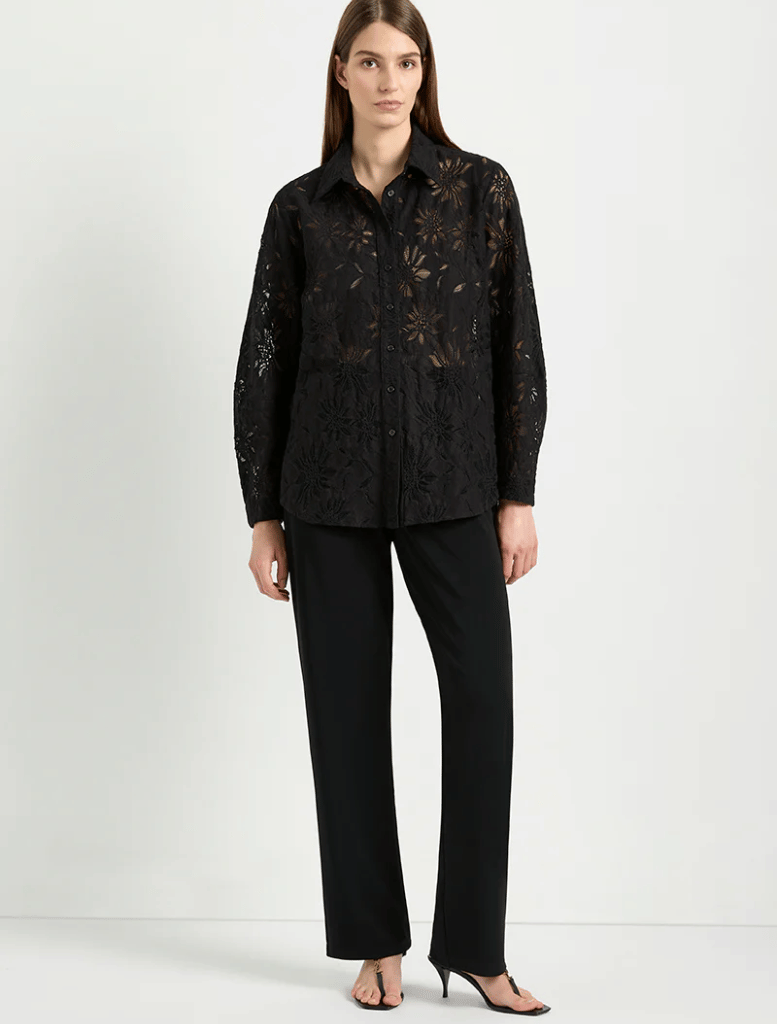 Long Pant- black - true navy – Mariko Boutique