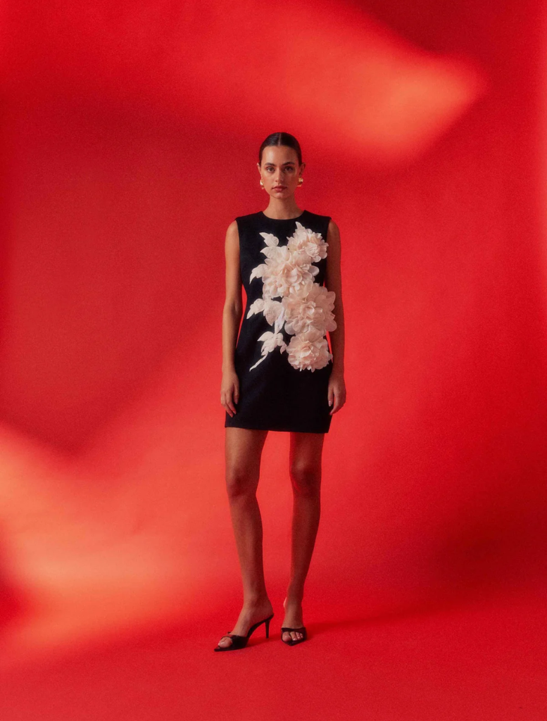 Zahara Shift Mini Dress - Black – Mariko Boutique