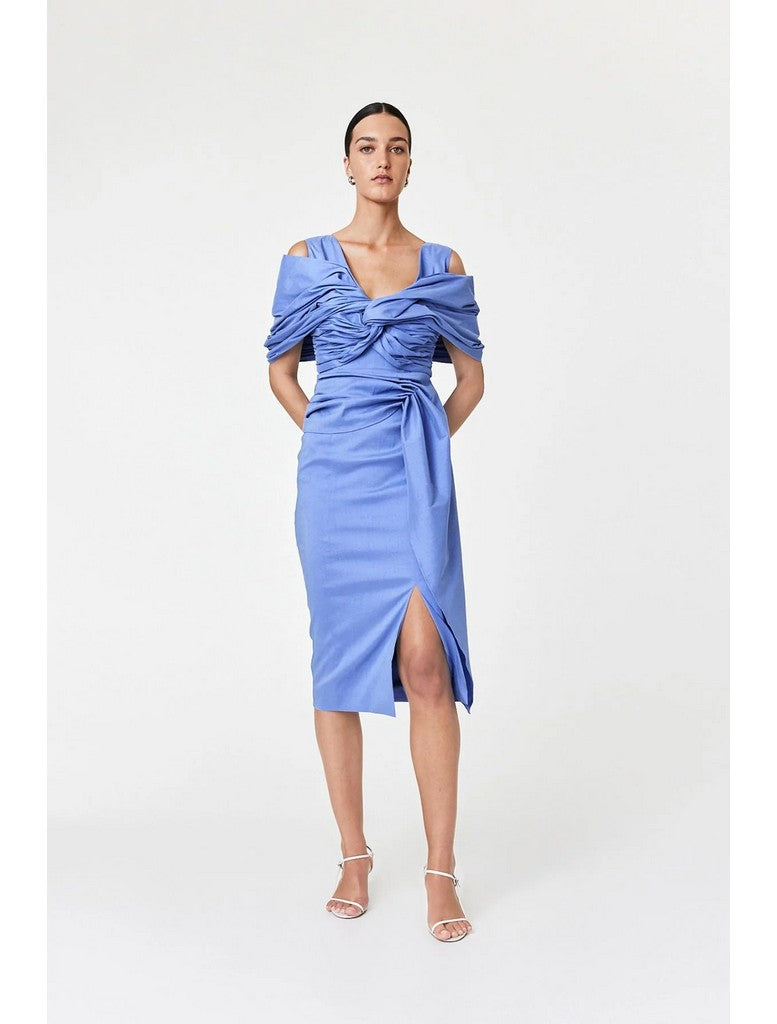 Riccardo Dress - Blue – Mariko Boutique